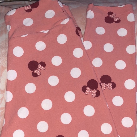 LuLaRoe | Bottoms | Lularoe Tween Minnie Mouse | Poshmark
